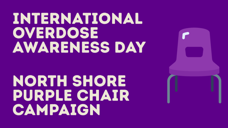 North Shore Purple Chair Campaign – North Shore Homelessness Task Force